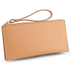 YALUXE Wristlet for Women Clutch Slim Genuine Leather Wallet