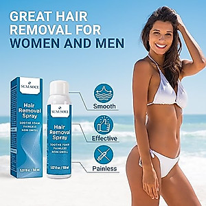 Hair Removal Spray, Hair Removal Cream for Men and Women, Hair Removal Cream for Pubic Hair, Effective Depilatory Cream, Leg Hair Removal for Women, Crema Depiladora Para Mujer Partes Intimas