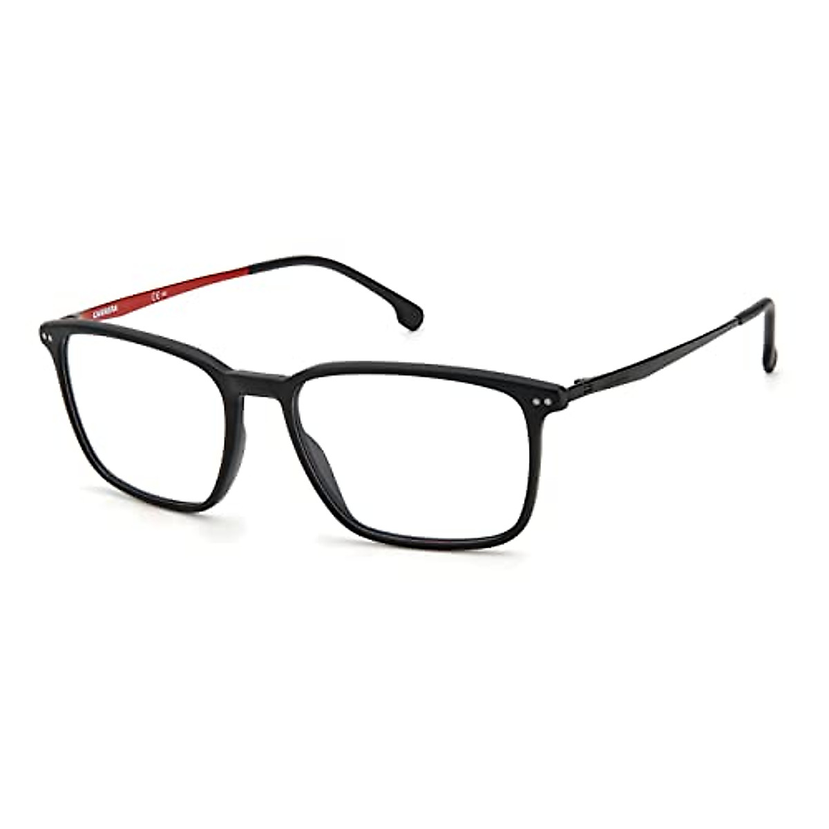 Carrera Men's 8859 Rectangular Prescription Eyewear Frames, Matte Black, 56mm, 17mm