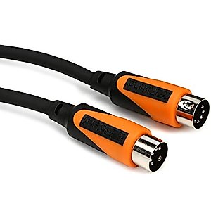 Roland 15ft MIDI Cable-Black Series, 15 feet (RMIDI-B15)