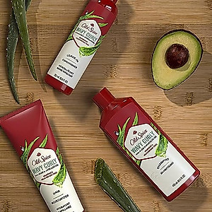 Old Spice Shampoo, Conditioner and Leave-in Conditioner Set for Men, Wavy Curly Hair Regimen Bundle