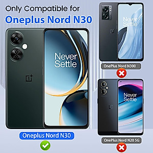 TQLGY 3 Pack Screen Protector for OnePlus Nord N30 5G with 3 Pack Camera Lens Protector, Ultra HD Tempered Glass, 9H Hardness, Anti-Scratch, Bubble Free, Easy Installation, Case Friendly