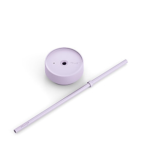 Fellow 20 oz Carter Cold Water Bottle for Water, Iced Tea, Coffee, Smoothies, Iced Coffee & more - Stainless Steel Vacuum-Insulated Iced Coffee tumbler with Spill Resistant lid and straw-Peri Twinkle