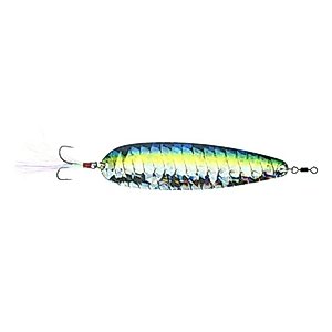 Nichols Lures 4FS21-34 4" Lake Fork Flutter Spoon, Blueback HD, 3/4oz