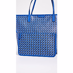 Tory Burch Women's Ever-Ready Tote, Mediterranean Blue, One Size