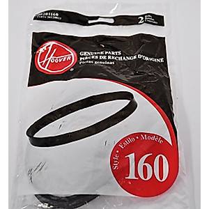 Hoover Windtunnel Self Propelled Style 160 Replacement Vacuum Belts 2 Pack