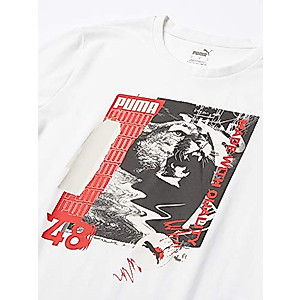 PUMA Photo Tee White LG