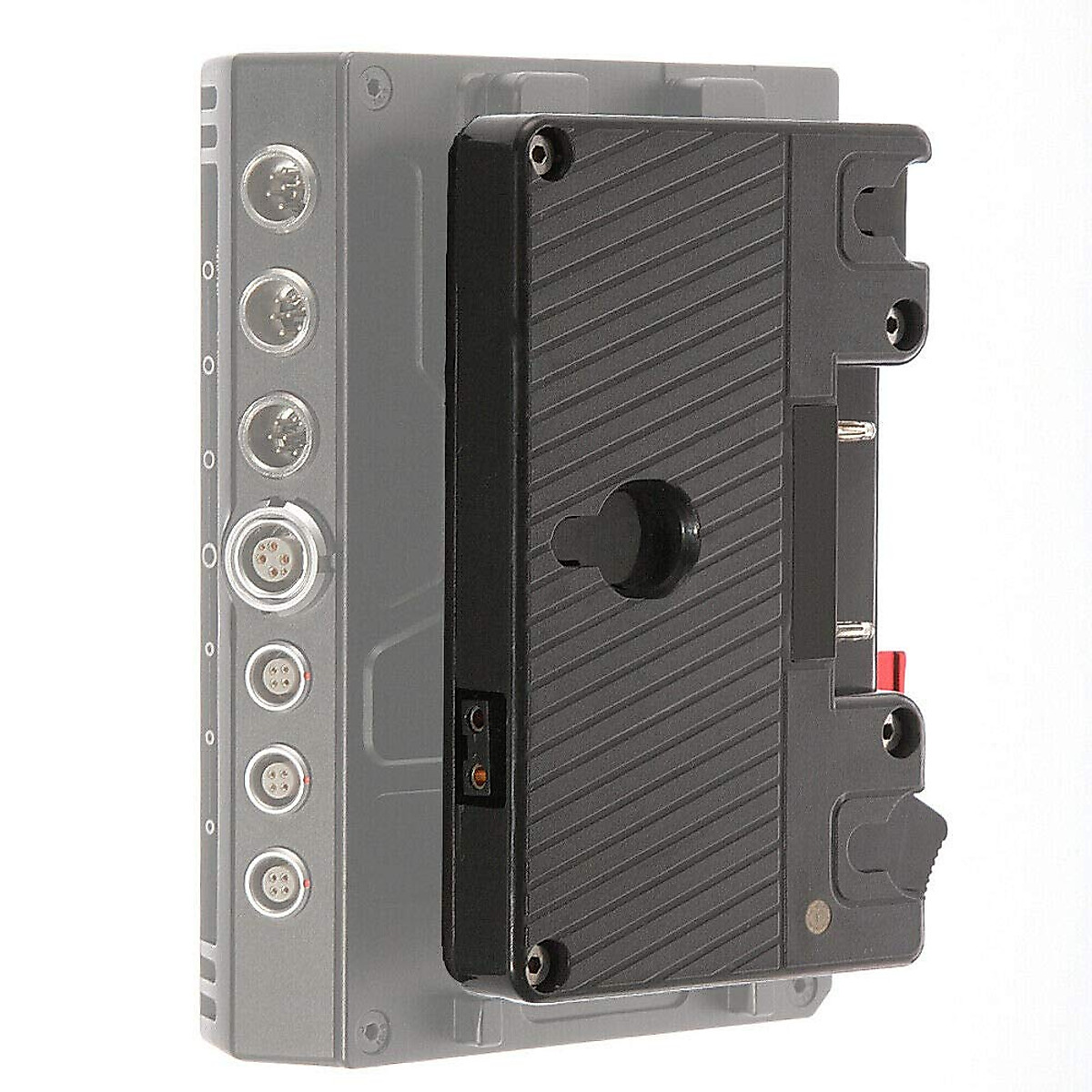 FocusFoto V-Mount Battery Power Plate Adapter with D-tap for Panasonic ANT0N Bauer Gold Mount Battery to V-Mount Battery