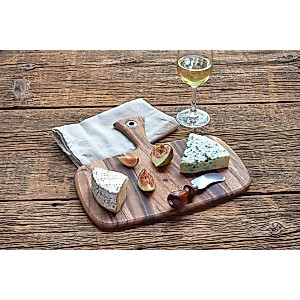 Ironwood Gourmet Small Rectangular Provencale Paddle Board, Acacia Wood