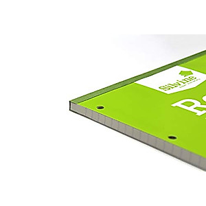 Silvine Everyday Refill Pad Recycled Wirebound Ruled Margin 160pp 70gsm A4 Ref RE4FM [Pack of 6]