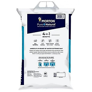 Generic Morton Salt Pure and Natural Water Softener Crystals, 40 Pounds (4 Pack)