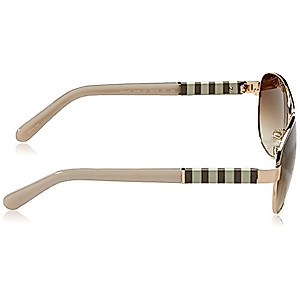 Kate Spade New York Women's Dalia Aviator Sunglasses, Gold & Brown Gradient, 58 mm