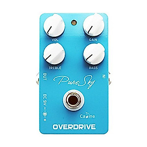 Caline CP-12 Pure Sky Guitar Pedal Effect Highly Pure and Clean Overdrive Guuitar Fx