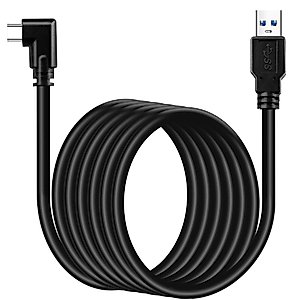 Herfair 10FT USB C VR Link Cable for Oculus Quest/Quest 2,High Speed Data Transfer Function Extender for Oculus Quest VR Headset and Gaming PC Fast Charging Cable Compatible for USB C Charger (3M)