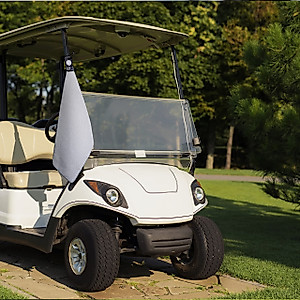 Playing It Forward Magnetic Golf Towel for Golf Bags with Clip for Men & Women, Waffle Weave Microfiber Golf Towel with Industrial Strength Magnet for Strong Hold to Golf Carts or Clubs