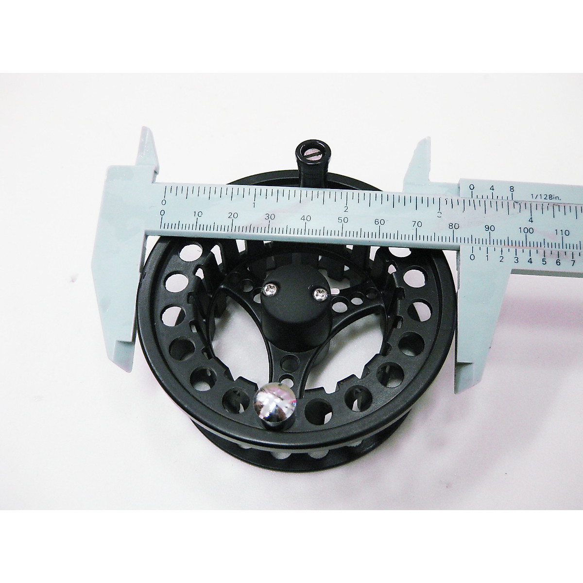 KUFA Sports 9ft Graphite Fly Fishing Rod (4-Section,Line Weight #5/6) & Casted Aluminum Fly Reel Combo KFL9456+FR56