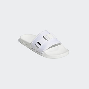 adidas Originals adilette White/White/Black 8 B (M)