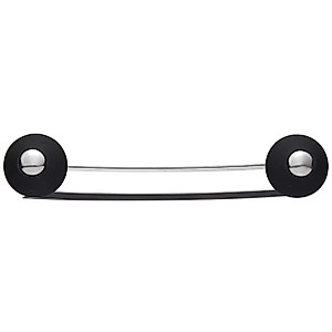 Mercer Culinary Double Blade Rocking Mezzaluna Knife with 2 Knob Handles, 8 Inch, Stainless Steel