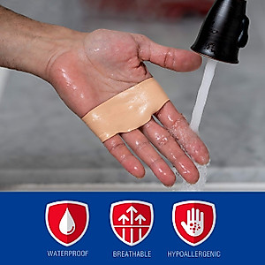 Nexcare Blister Prevention Tape, Waterproof Foam Medical Tape, Sticks Firmly to Skin to Help Prevent Blisters - 1 In x 5 Yds, 1 Roll of Tape