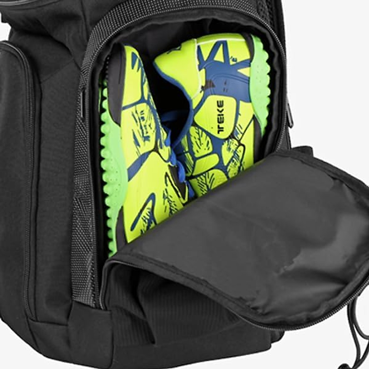 GRANDUP | Basketball Backpack, Large Sports Bag, With independent Ball Rack and Shoe Compartment, Can Store Thermos Bottles and Towels, Very Suitable for Basketball, Football and Gym