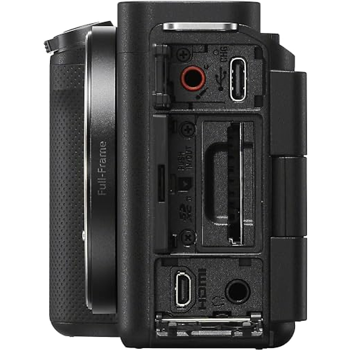 Sony Alpha ZV-E1 Full-Frame Interchangeable Lens Mirrorless Vlog Camera with 28-60mm Lens - Black Body