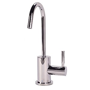 BTI Aqua-Solutions C2400-CH Contemporary C Spout Cold Only Filtration Faucet in Chrome