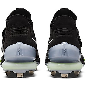 Nike Force Zoom Trout 8 Pro CZ5915-010 Black-White Men's Metal Baseball Cleats 10.5 US