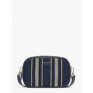 kate spade new york Astrid Canvas Stripe Medium Camera Bag Blazer Blue Multi One Size