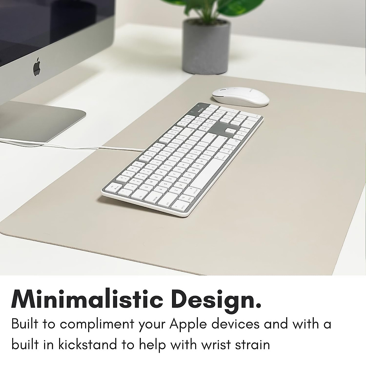 Macally Ultra-Slim USB Wired Keyboard with Number Keypad for Apple Mac Pro, MacBook Pro/Air, iMac, Mac Mini, Laptop Computers, Windows Desktop PC Laptops, Silver (SLIMKEYPROA)