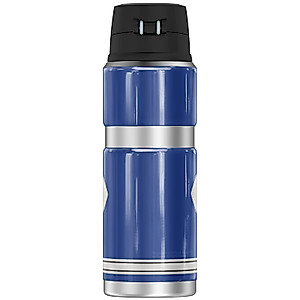 Power Rangers Blue Ranger Emblem THERMOS STAINLESS KING Stainless Steel Drink Bottle, Vacuum insulated & Double Wall, 24oz
