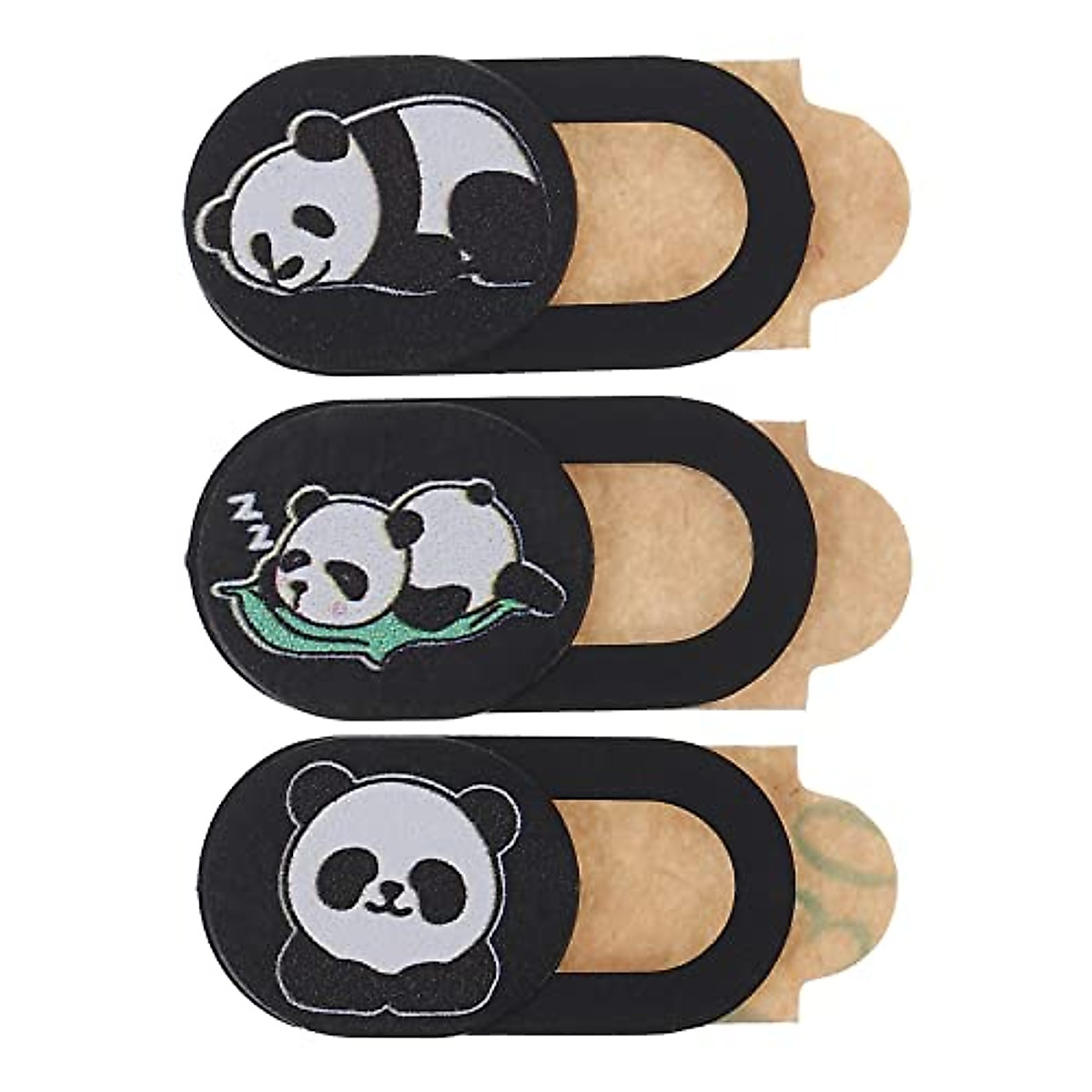 SOLUSTRE Computer Camera 6pcs Animal Tablet Patch Computer Cartoon Universal Pattern Webcam Protector Cell Laptop Lenses Camera Style Privacy Sticker Men Accessories Cover for Blocker Computer Laptop
