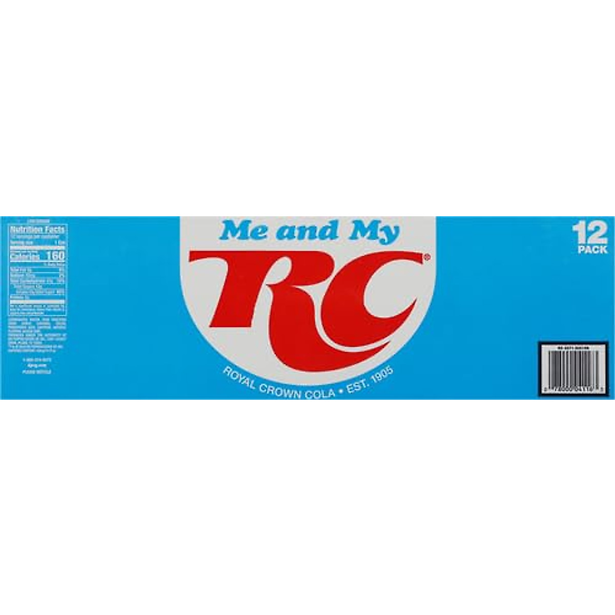 RC Cola Soda, 12 Fl Oz (Pack of 12)