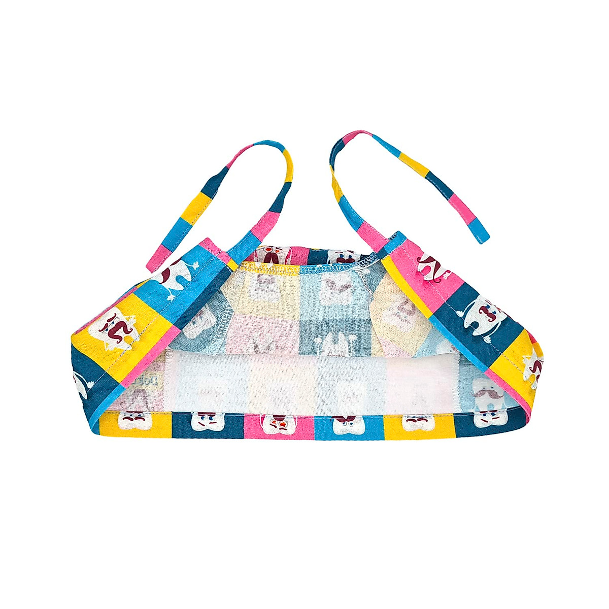 DOKTORAM Skull Cap Tooth and Teeth Color Funny Prints Unisex hat Multicolor