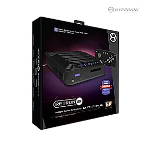 Hyperkin RetroN 5: HD Gaming Console for Game Boy Advance/ Game Boy Color/ Game Boy/ Super NES/ NES/ Super Famicom/ Famicom/ Genesis/ Mega Drive/ Sega Master System (Black)