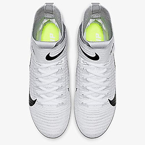 Nike Alpha Menace Elite 2 Men's Football Cleat Mens Ao3374-101 Size 12.5 White/Black/Grey
