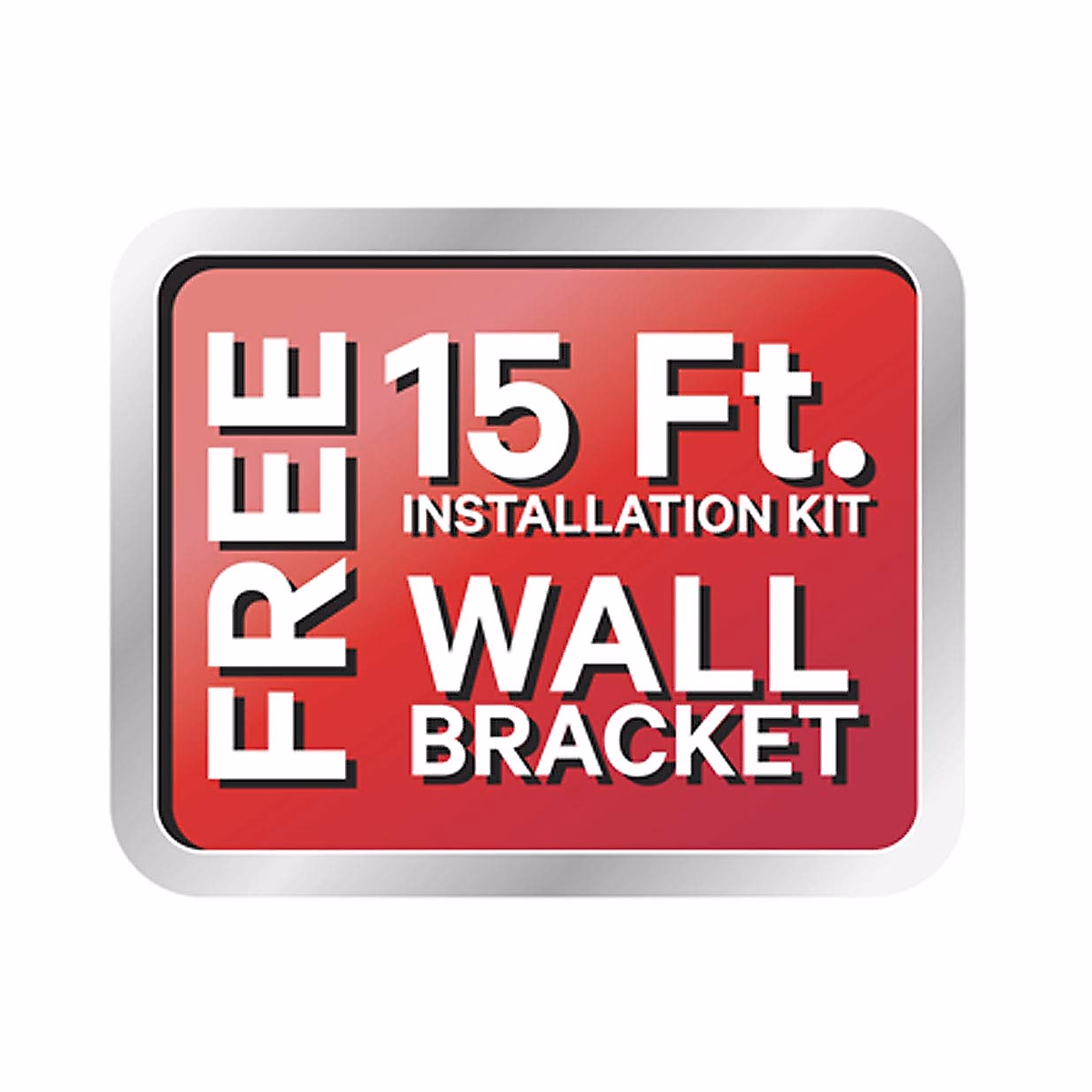 DAIKIN (3 Zone) 3MXS Multi-Zone Air Conditioner Heat Pump System with Maxwell 15 ft. Installation Kit + Wall Bracket (9000 + 9000 + 9000 BTU)