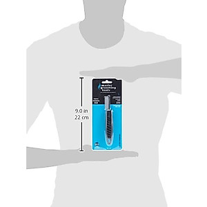 Master Grooming Tools Face & Finishing Combs — Ergonomic Combs for Grooming Dogs, 6¼", Black