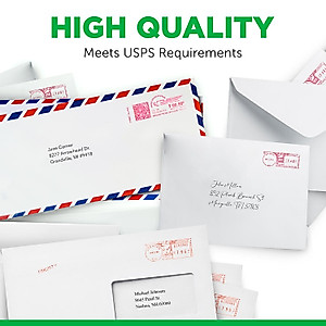 NuPost Remanufactured Postage Meter Ink Cartridge Replacement for Pitney Bowes 793-5 | Red