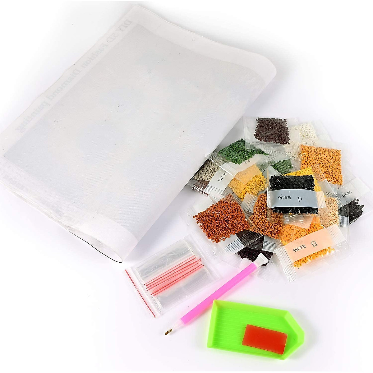 Christmas Eve Angel Girl Diamond Painting Kits for Adults - Full Round Diamonds by Number Dotting & Velvet Soft Canvas Cross Stitch Painting Kit Room Decor Classroom Decor 20x30cm