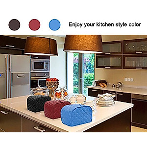 Toaster Cover 4 Slice Blue For Kitchen Toaster Dust & Fingerprint Protection