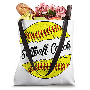 Softball Coach Softball Coaching Best Softball Coach Tote Bag