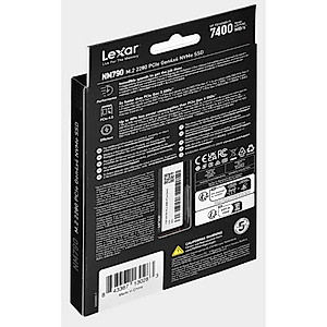Lexar SSD 1TB 7400/6500 NM790 M.2 Lex NVME