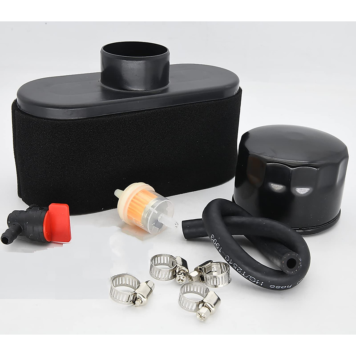 11013-7047 Air Filter 49065-7007 Oil Filter Fuel Filter for Kawasaki FR651V FR691V FR730V FS481V FS541V FS600V FS651V FS691V FS730V FX600V 4-Cycle Engine Lawn Mower Tractor