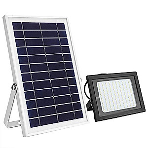 Outdoor Street Lamp For Home Outdoor Light Waterproof Solar Powered Remote Control Flood Light Garden Yard