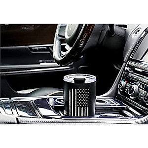 American Flag 20 oz Insulated Travel Mug | Stainless Steel USA Travel Coffee Mug | Tumbler for Hot & Cold Beverages | Gifts for Women & Men