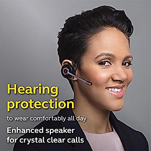 Jabra Engage 65 Wireless Headset, Convertible – Telephone Headset with Industry-Leading Wireless Performance, Advanced Noise-Cancelling Microphone, Call Center Headset with All Day Battery Life