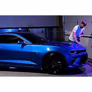 303 Products Clay Mitt - Synthetic Clay Replacement - Creates Ultra Smooth Surface - Faster and Easier Than Clay - Long Lasting, 1 Count (39013), Gray, Black