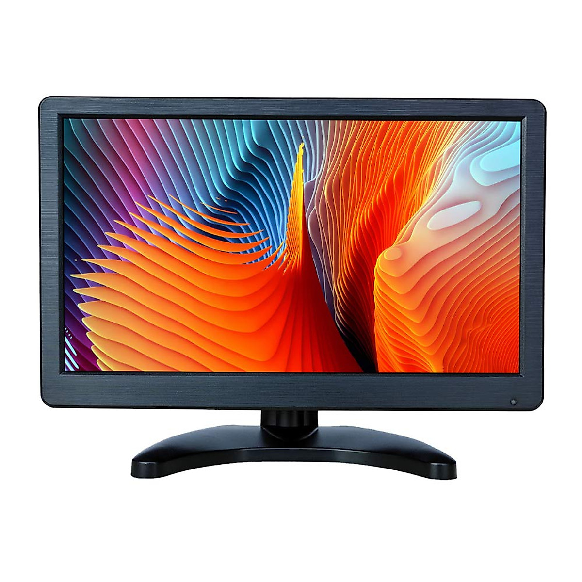 iChawk 11.6" 12" inch LCD Monitor 1920x1080p 16:9 Fullview IPS LCD Widescreen HDMI-in VGA Built-in Speaker Remote Control PC Monitor Display, for PS3, USB Port U-Disk Video Player W116PN-533