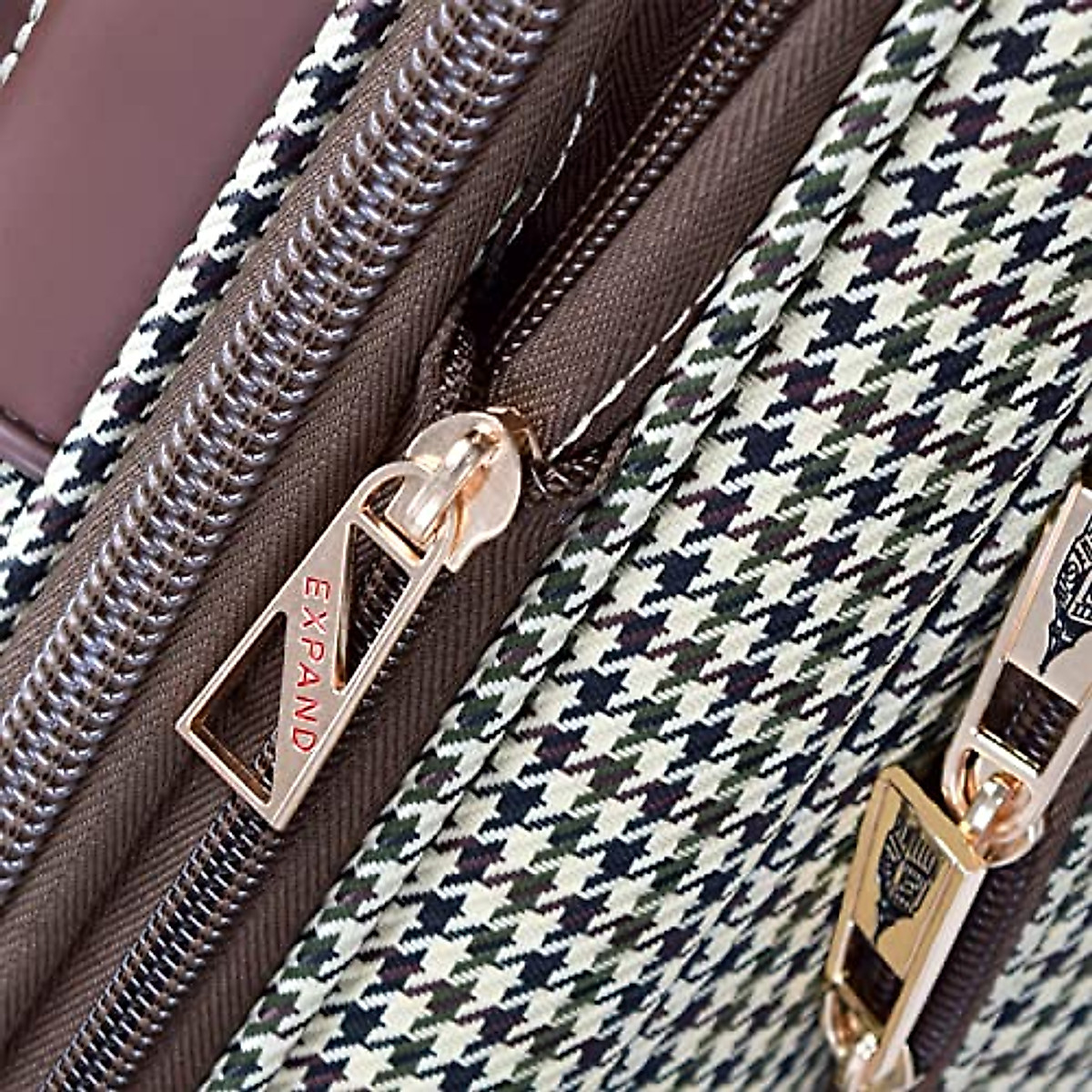 London Fog Oxford III 2 Piece Set (Cabin Bag and 25" Spinner), Olive