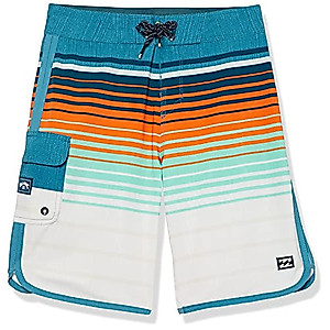 Billabong Boys' 73 Stripe Pro Boardshort, Stone, 26
